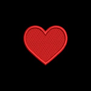 Heart Machine Embroidery Design 10 Sizes Small and Mini Sizes - Etsy UK