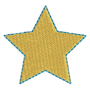 Star Embroidery Design Mini Star Embroidery Designs 10 Sizes Instant ...