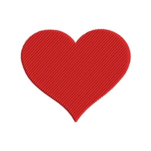 Heart Embroidery Design Small and Large Sizes - Etsy