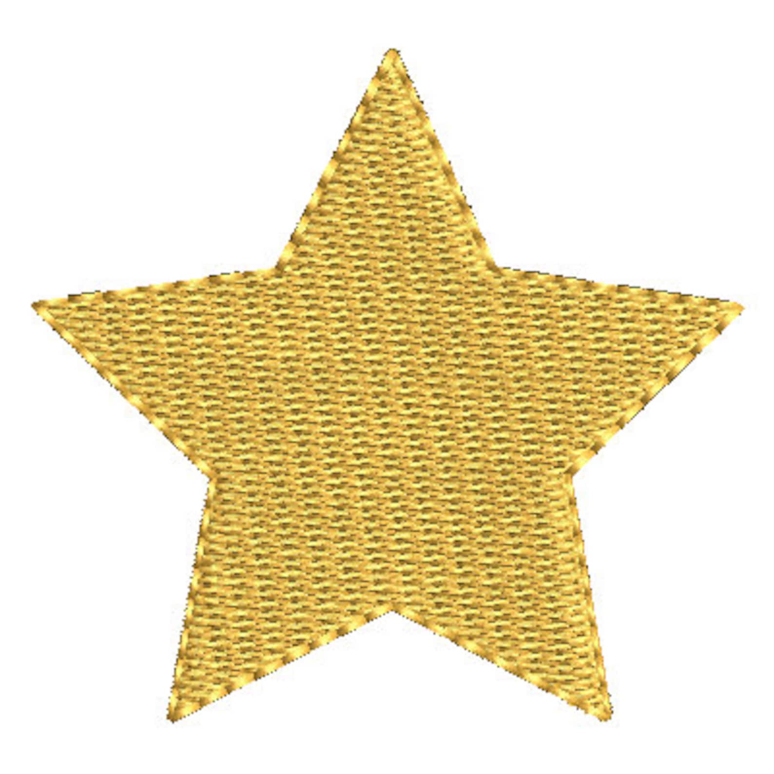Star Embroidery Design Mini Star Embroidery Designs 10 Sizes - Etsy