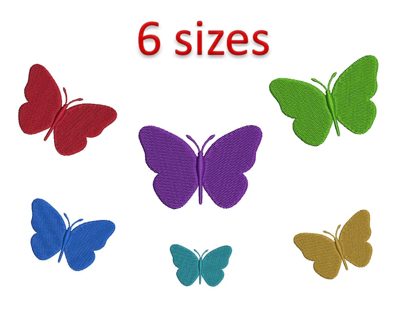 Butterfly Machine Broderie design mini papillons pour la - Etsy France