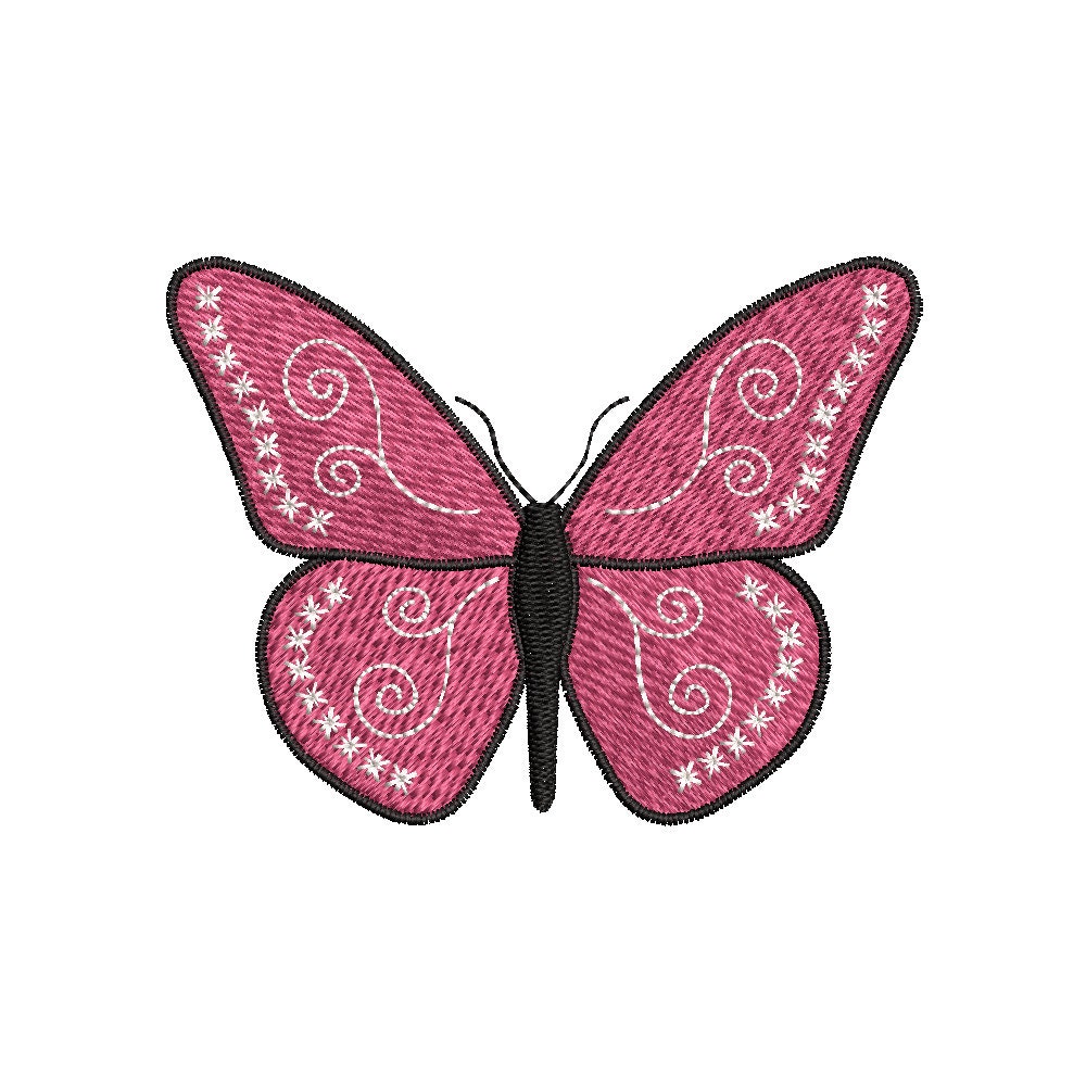 Butterfly Machine Embroidery Design File Machine Embroidery Butterflies ...
