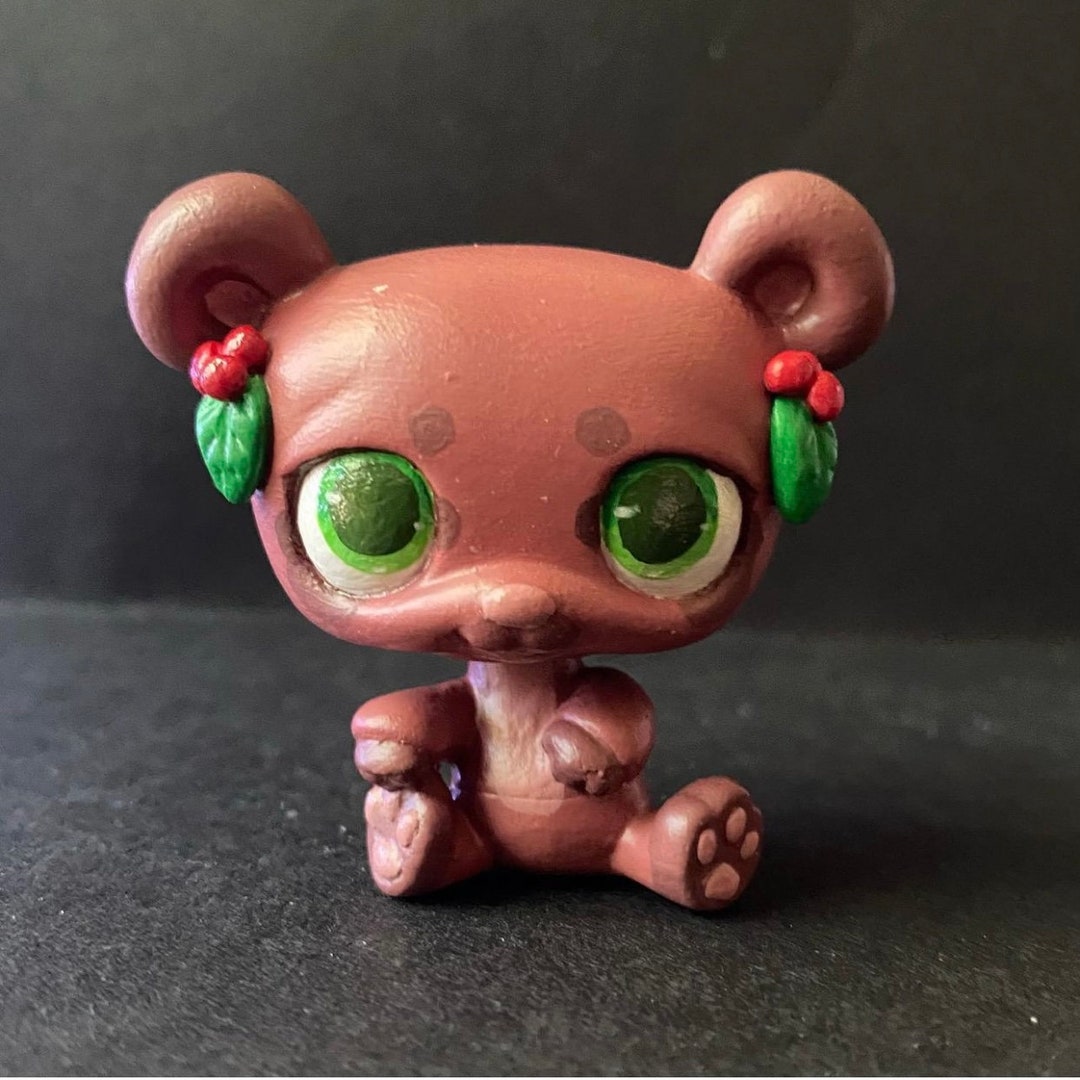 Christmas Bear LPS Custom - Etsy