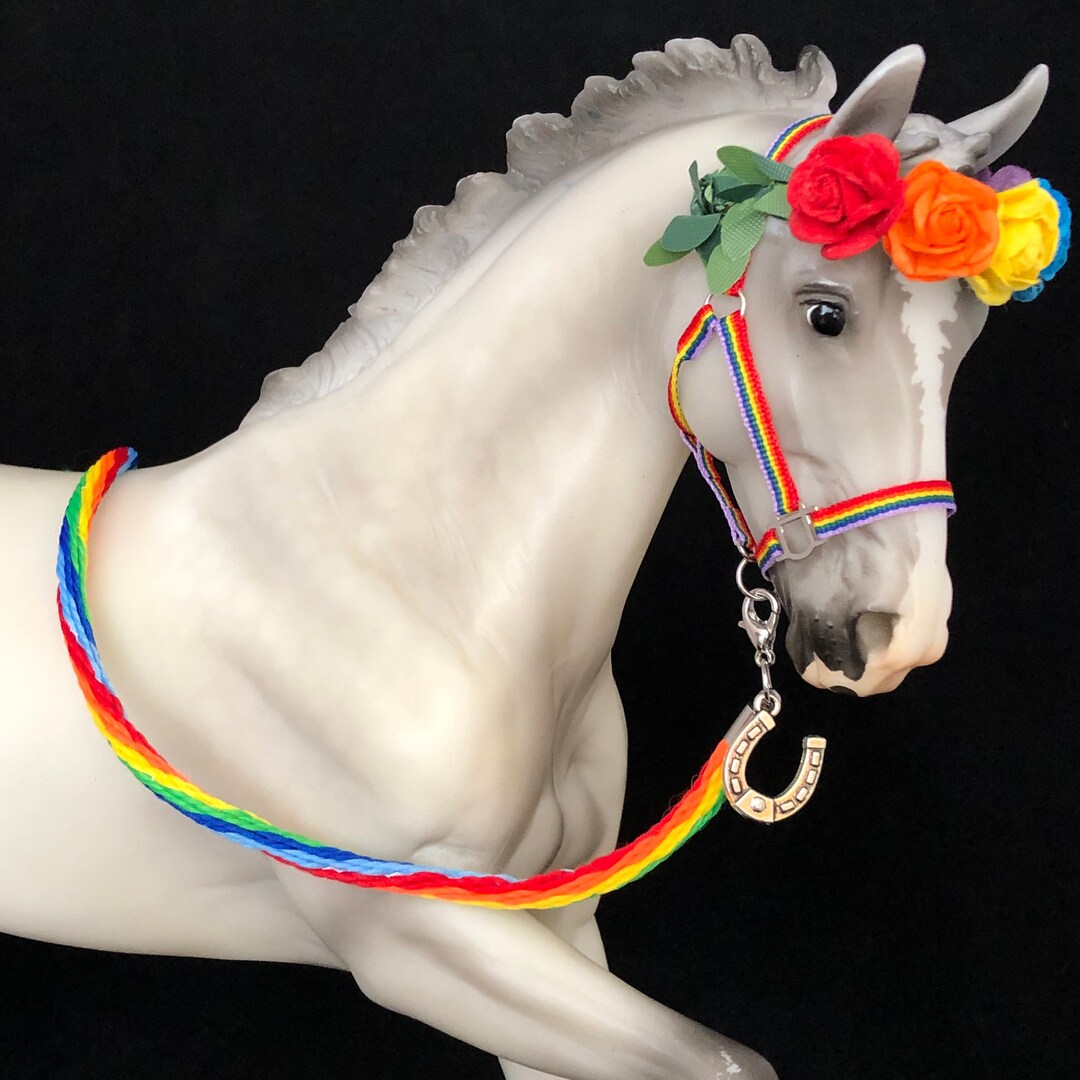 Rainbow Halter Set - Etsy