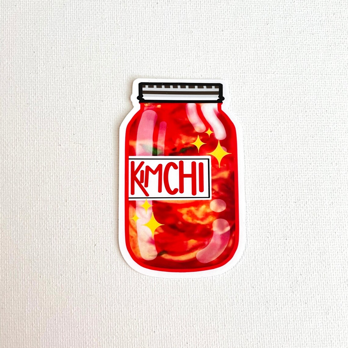 Korean Kimchi Sticker Kimchi Sticker Korean Stickers Korean | Etsy