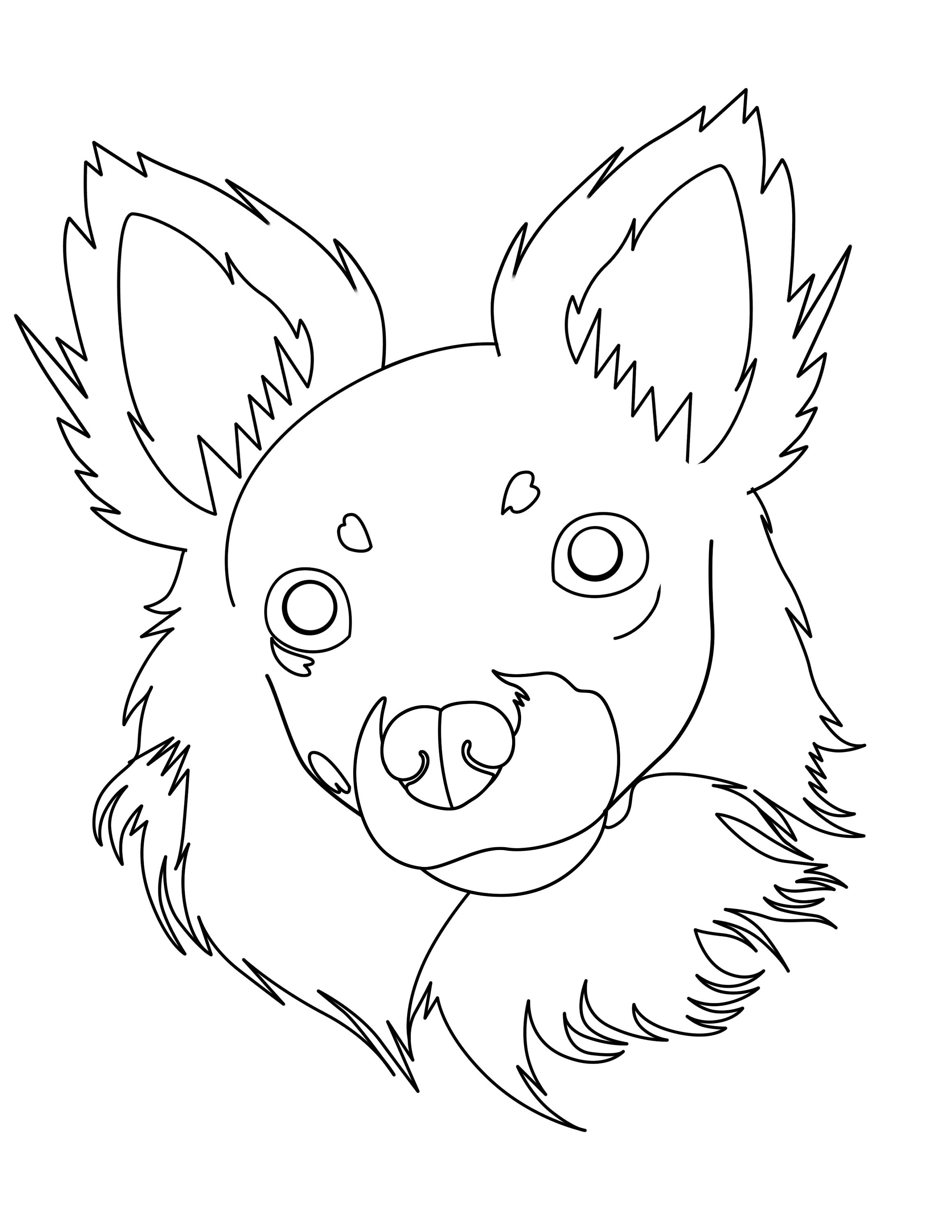 Custom Coloring Page Pet Portraits - Etsy