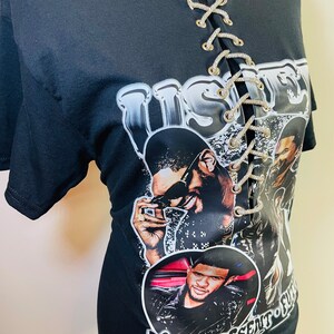 Customized Lace up Limited Rapper Usher Shirt, Vintage Usher 90s Shirt ...