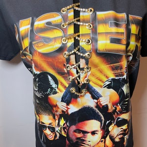 Customized Lace up Limited Rapper Usher Shirt, Vintage Usher 90s Shirt ...