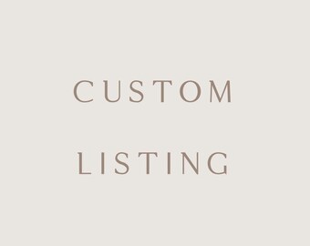 Custom Listing Video | Etsy