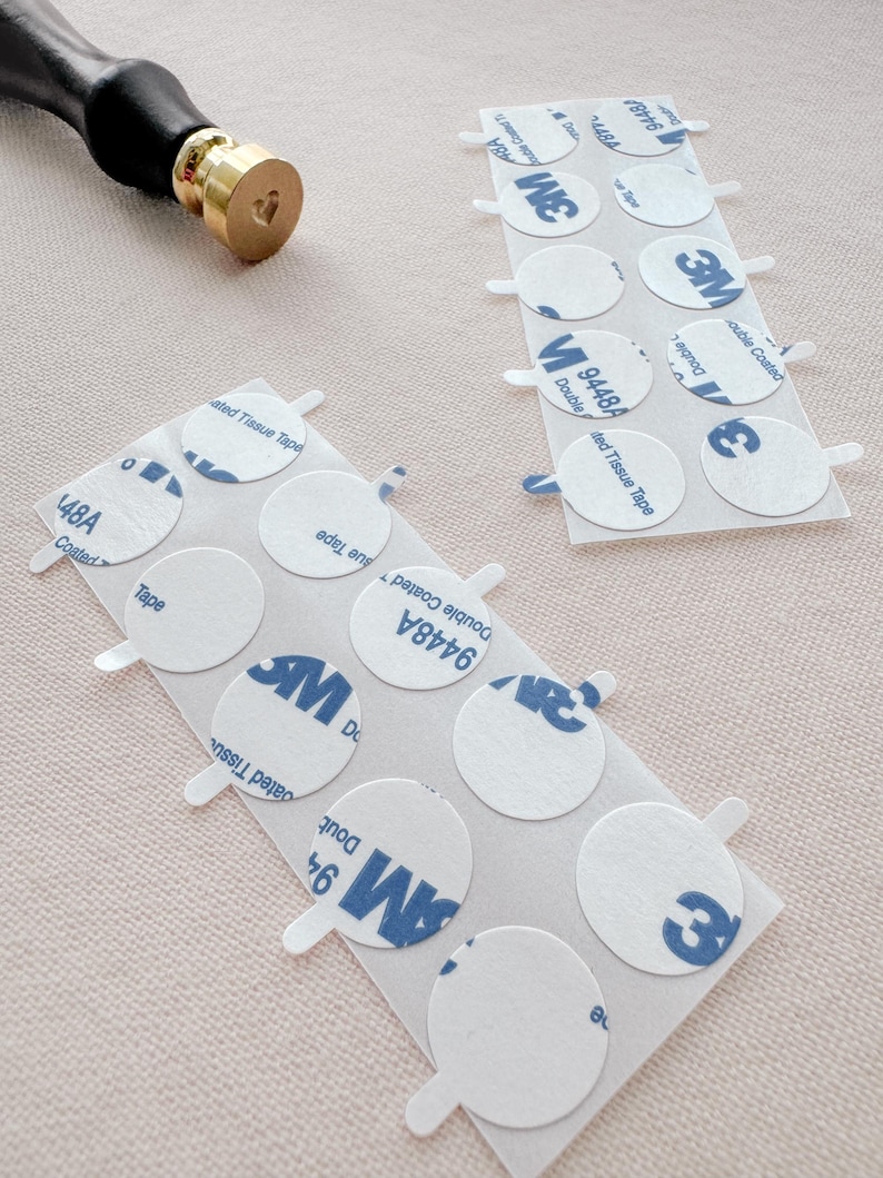 3M Wax Seal Self-adhesive Backing Stickers, Double-sided Stickers (16 ...