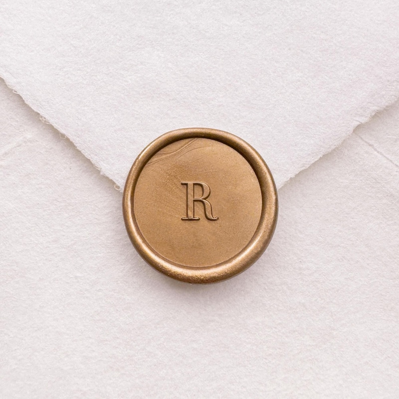 Wax Letter Stamp - Etsy