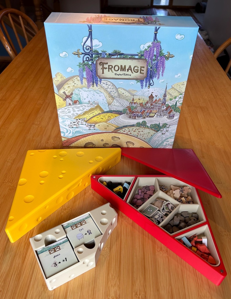 Super “cheesy” Board Game Insert for Fromage - Etsy