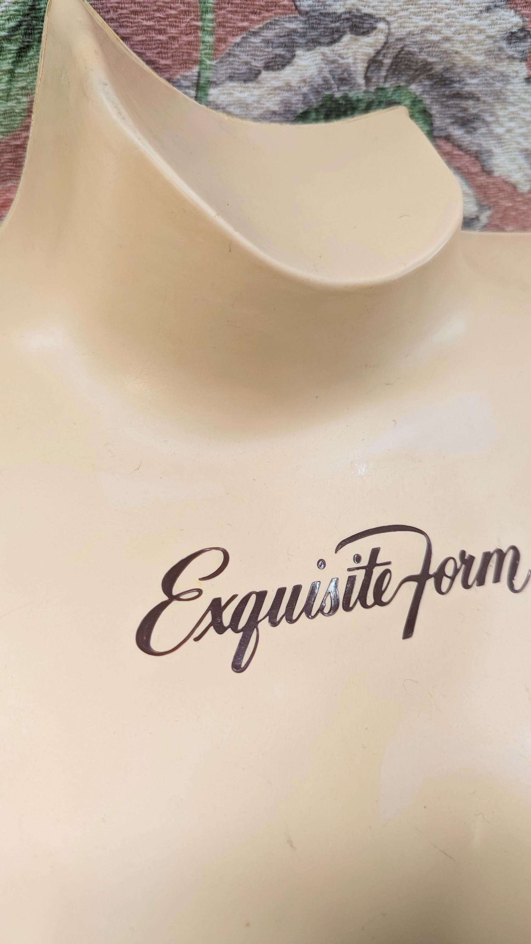 Vintage 50'-60's "exquisite Form" Bullet Bra Countertop Display - Etsy