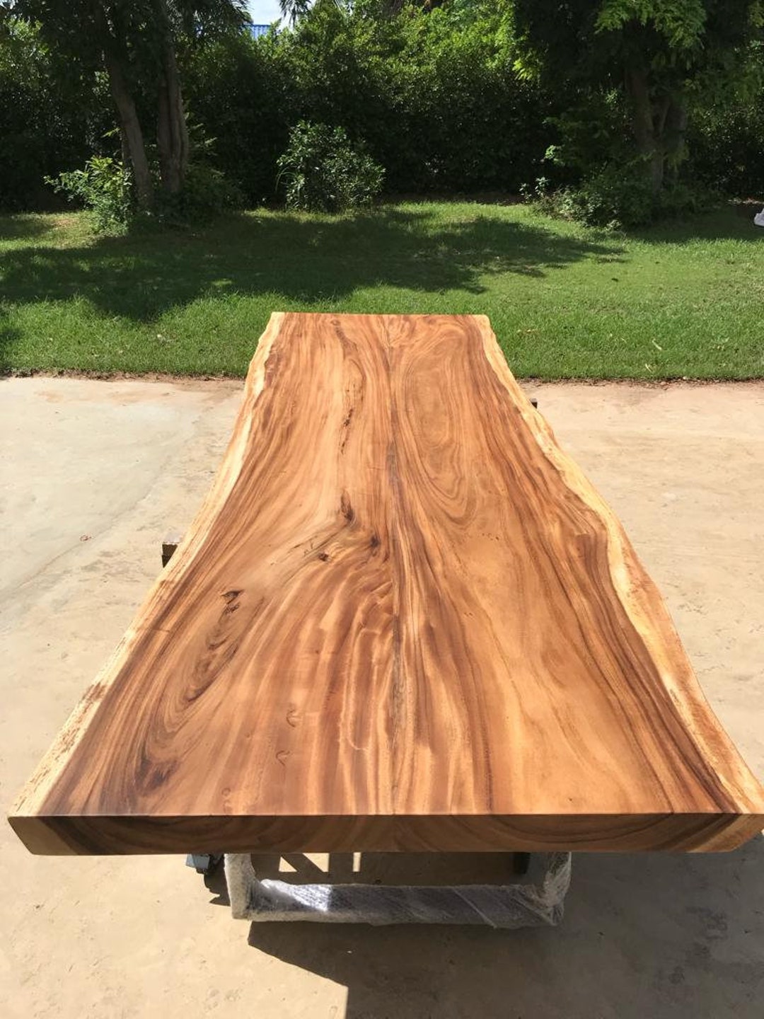 Live Edge Acacia Table Table Make to Order - Etsy