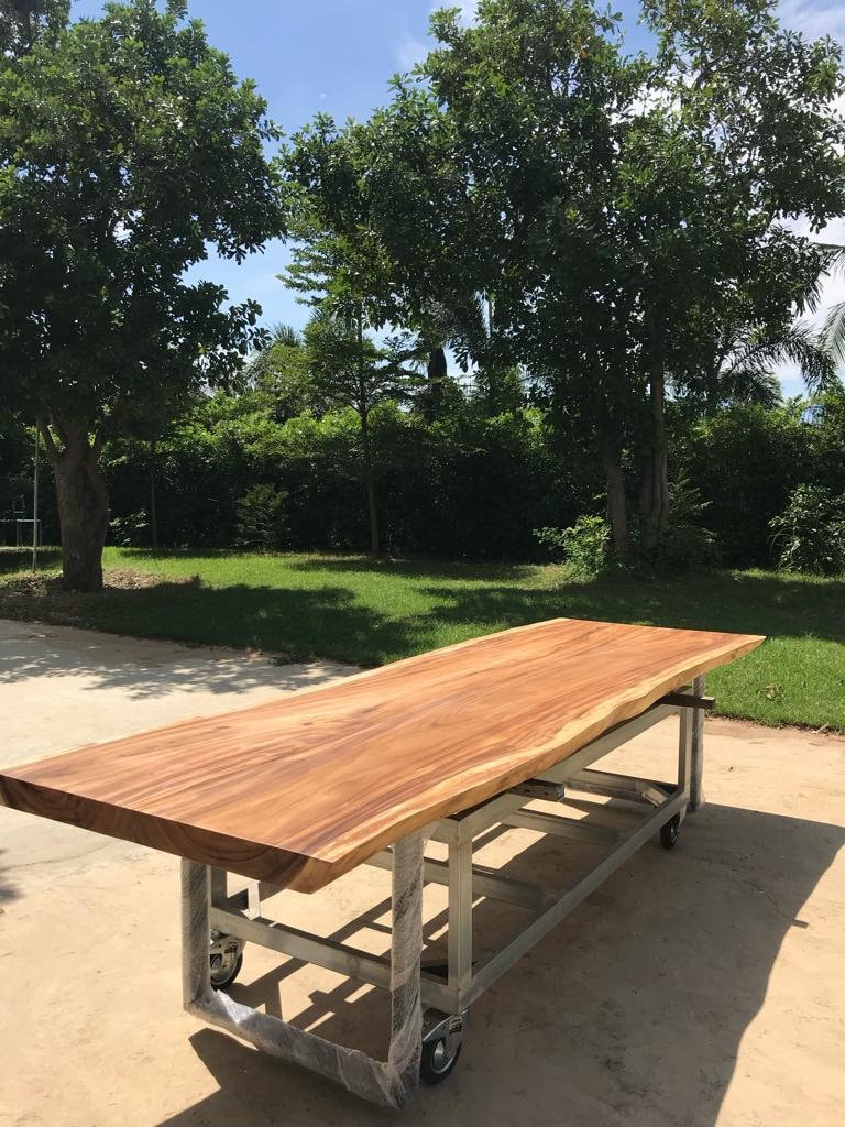 Live Edge Acacia Table Table Make to Order - Etsy