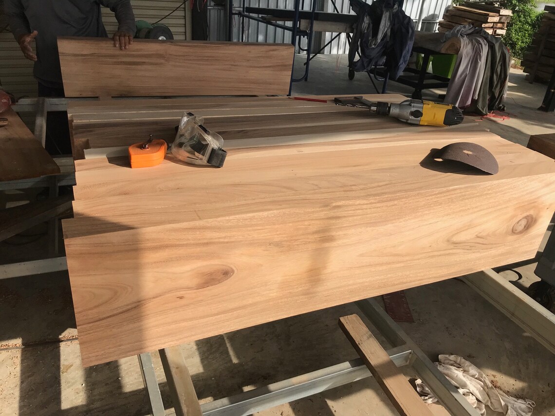 Stair Treads Wood Solid Reclaimed Wood Thick Stairs Treads - Etsy