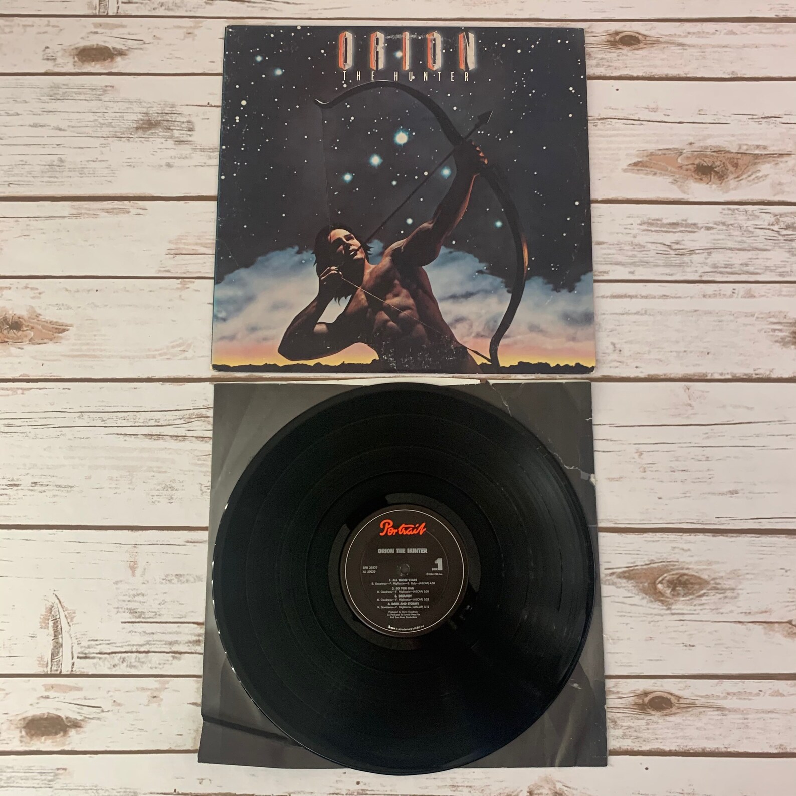 Orion The Hunter Self titled album 1984 vintage vinyl | Etsy
