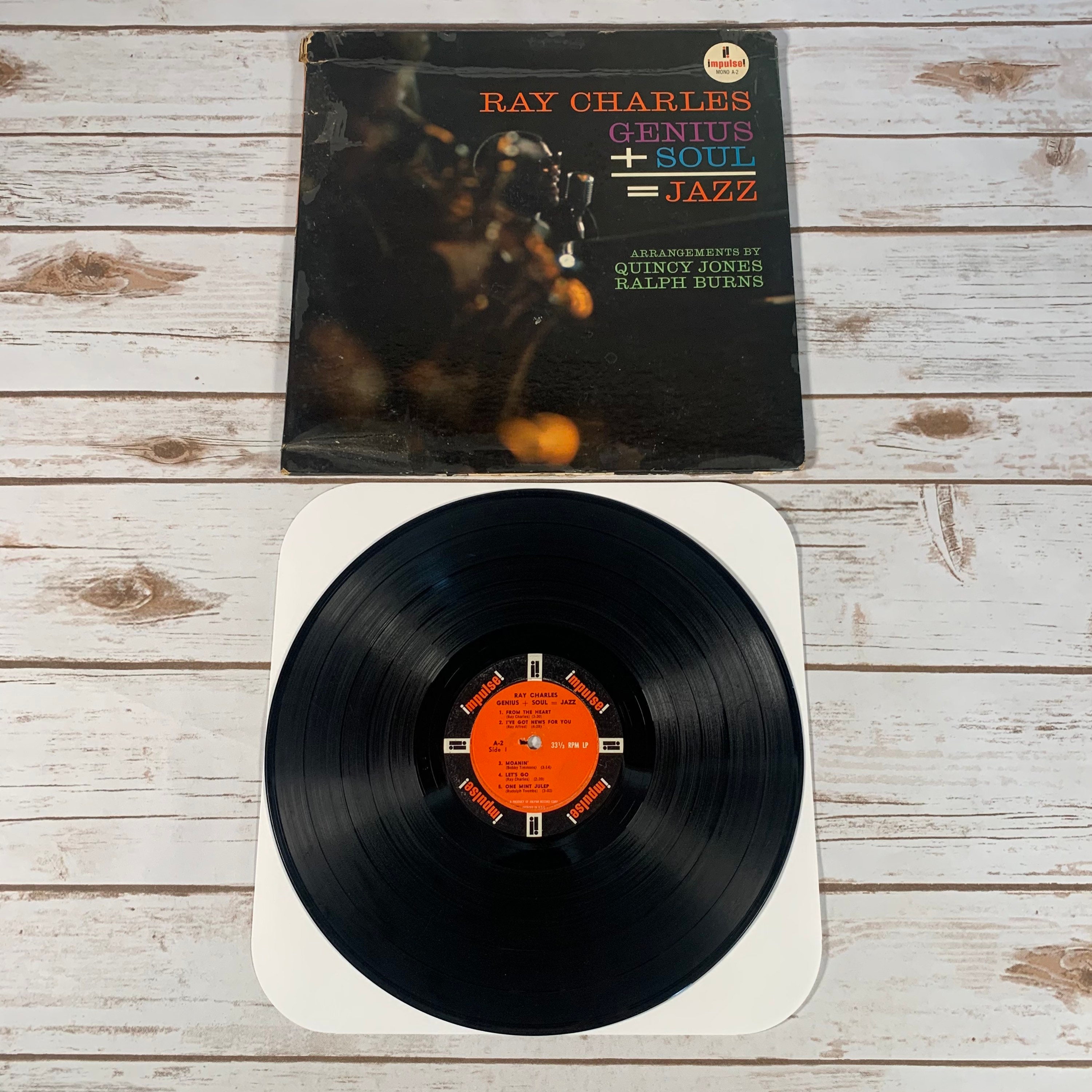 Ray Charles Genius Soul Jazz 1961 vintage vinyl record | Etsy