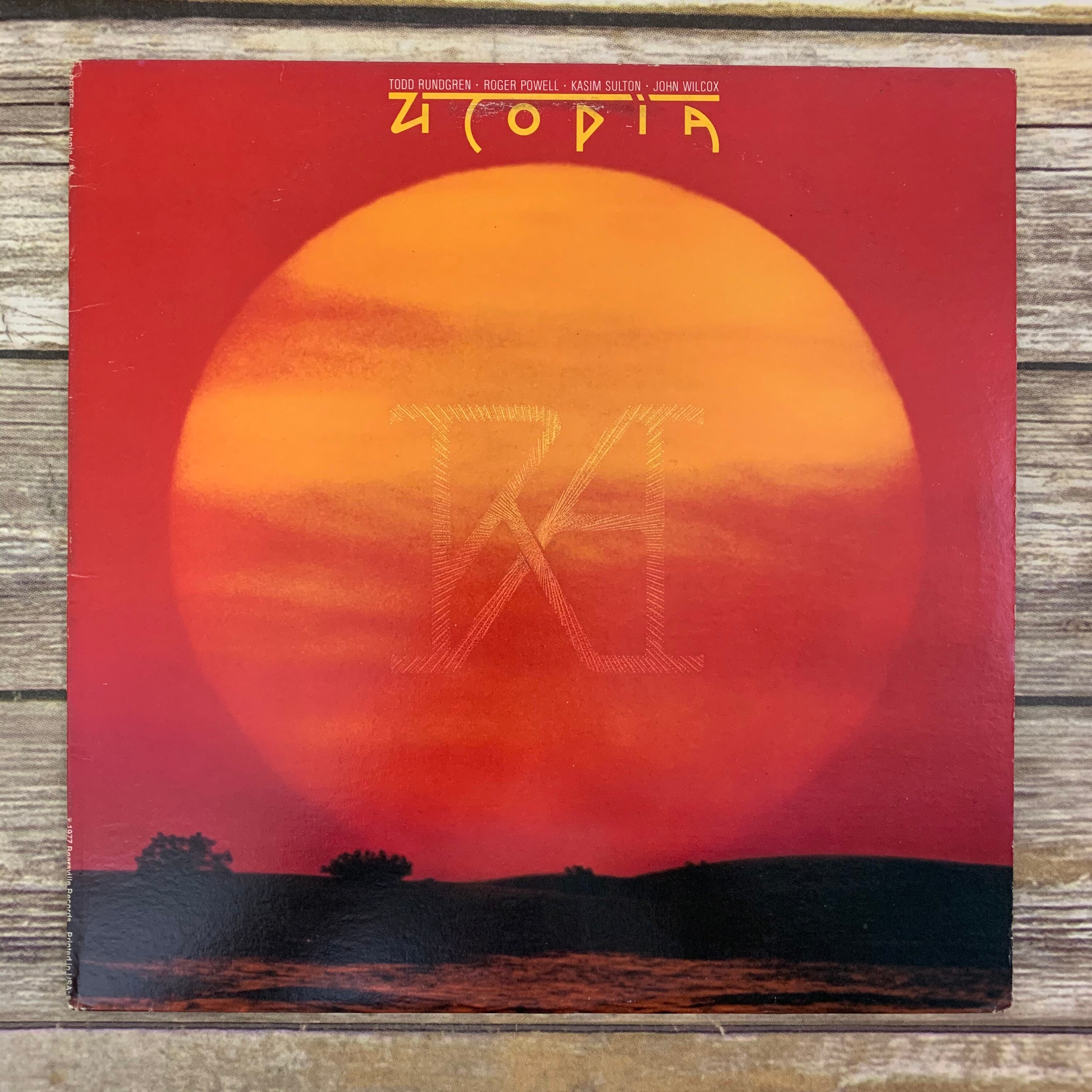 Utopia Ra vintage vinyl record lp 1977 | Etsy