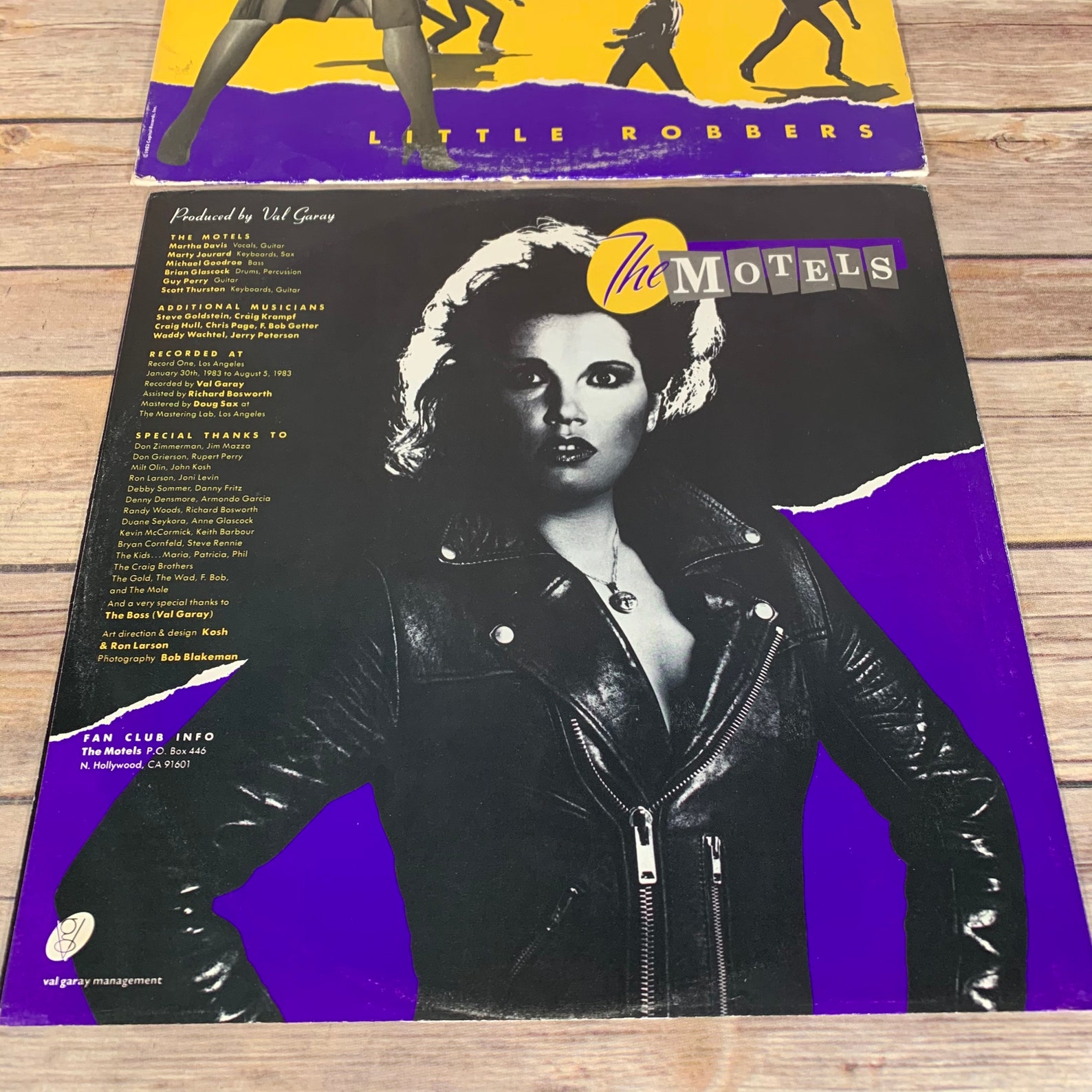 The Motels Little Robbers 1983 vintage vinyl record LP | Etsy