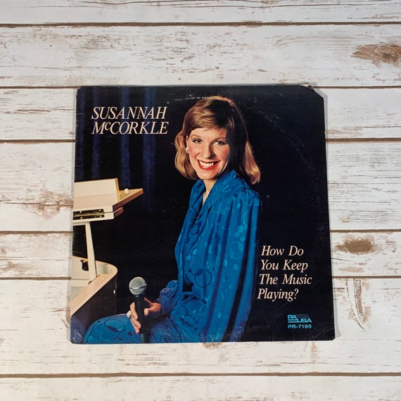 Susannah Mccorkle How Do You Keep the Music Playing 1985 | Etsy