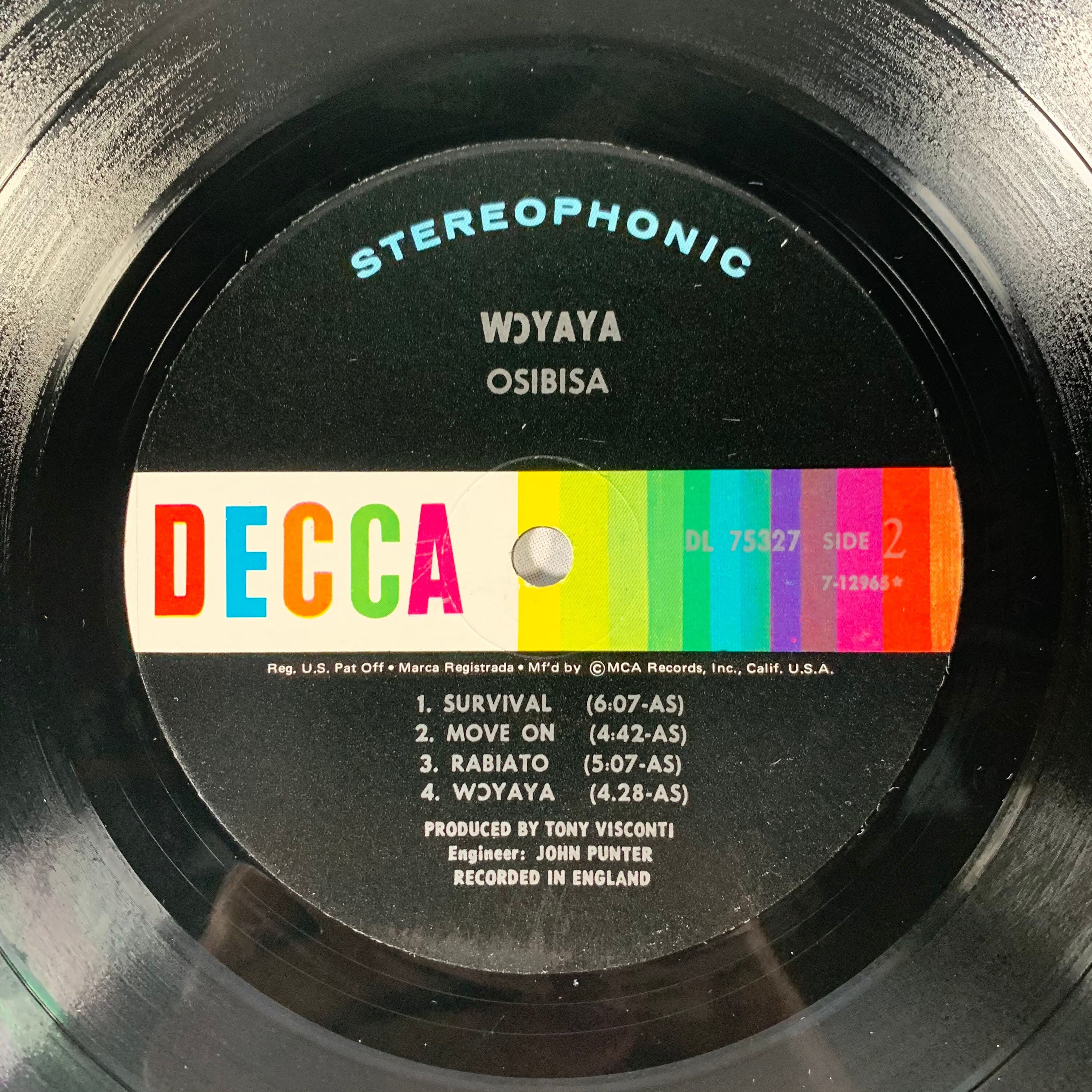 Osibisa Woyaya 1971 Vintage Vinyl Schallplatte LP | Etsy
