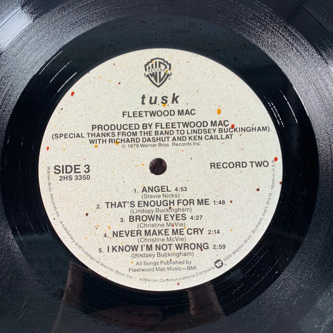 Fleetwood Mac Tusk 1979 Vintage Vinyl Record 2x Lp First Etsy
