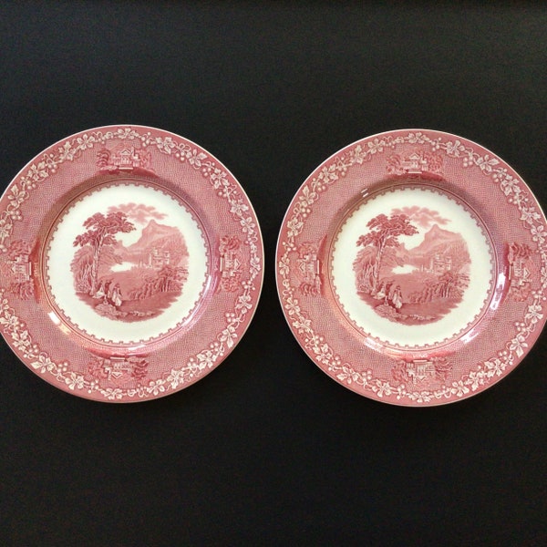 Pink Transferware - Etsy