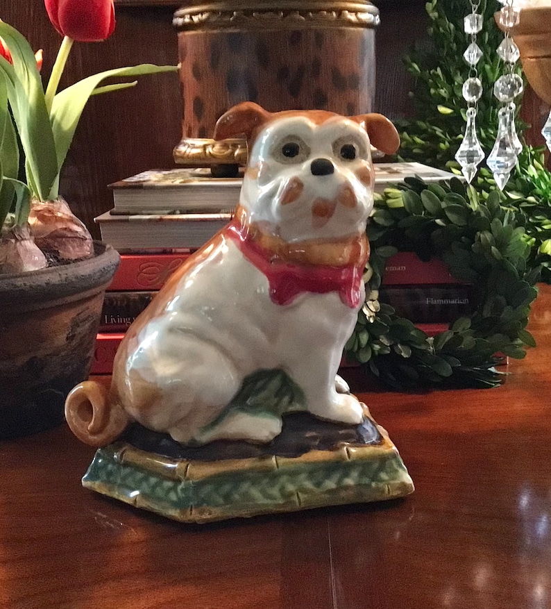 Adorable Single Pug Dog Figurine 8 - Etsy