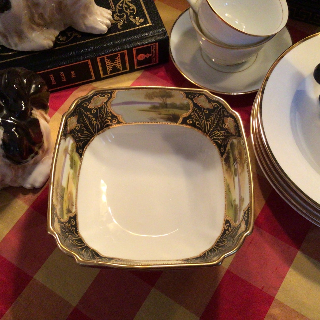 Antique Hand Painted Nippon Bowl Circa 1911-1921 - Etsy