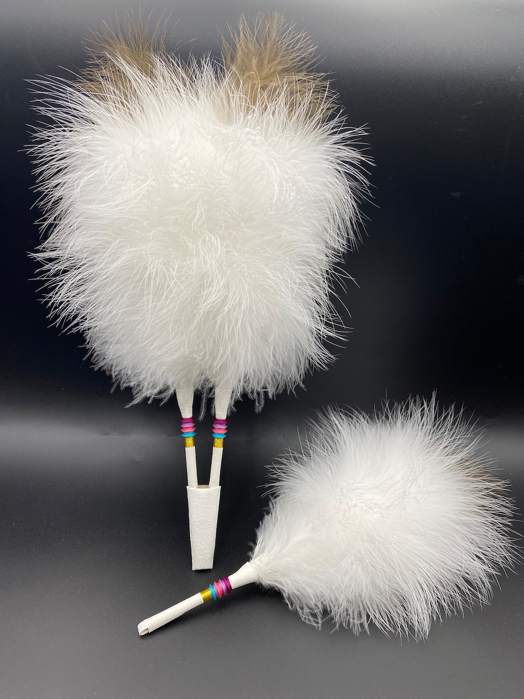 Ladies Plume Set. Powwow Regalia. Native American Hair Jewelry ...