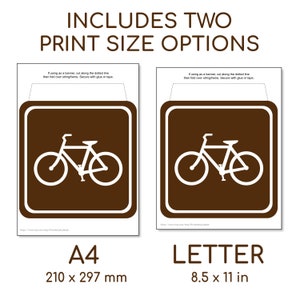 Campground Recreation Signs, Brown | 8" Squares | 20 Images | Digital ...