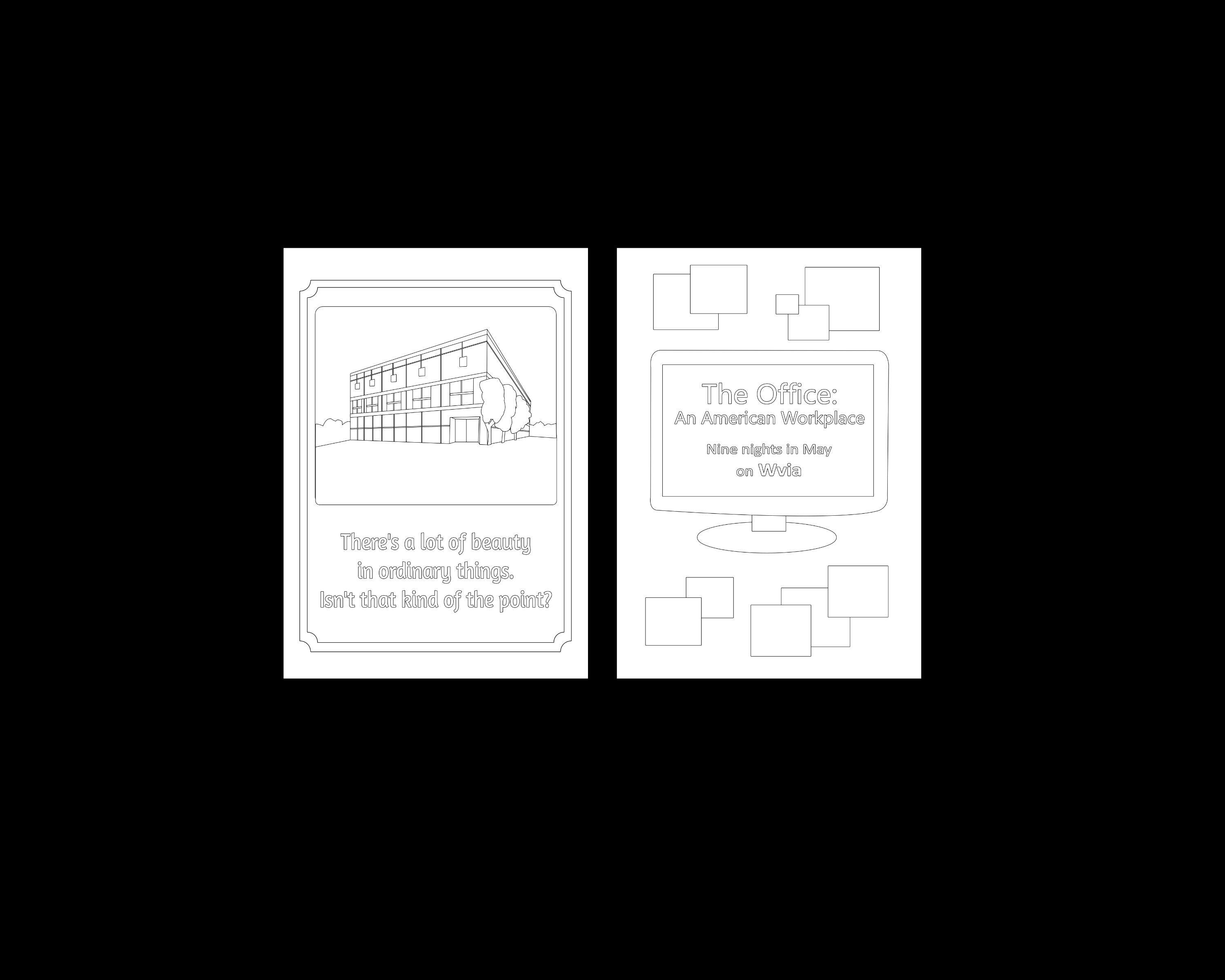 The Office Printable Coloring Book | 25 Coloring Pages | Instant ...