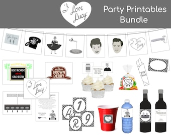 I Love Lucy Party | Etsy