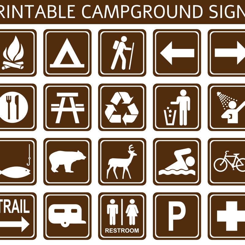 Camping Signs - Etsy