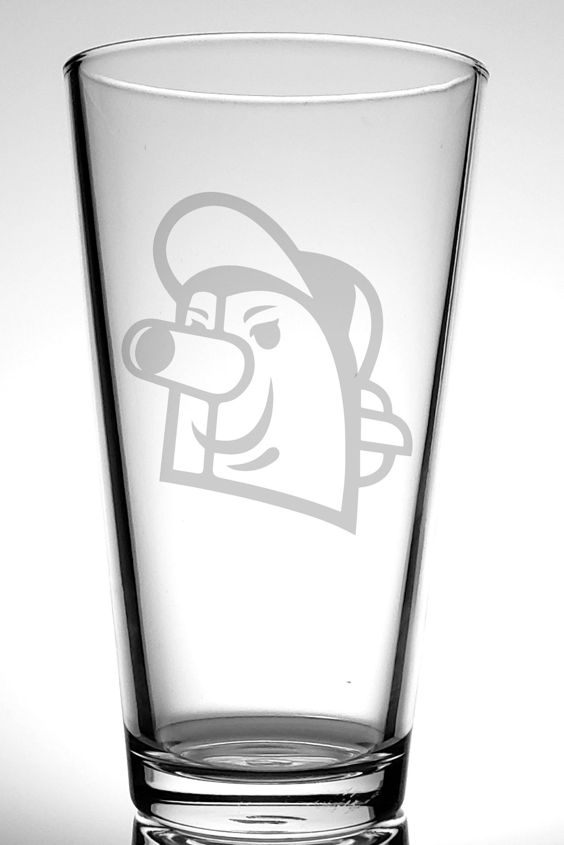 Barrelman Pint Glass-milwaukee Brewers Mascot-beer Pint-sports Gift ...
