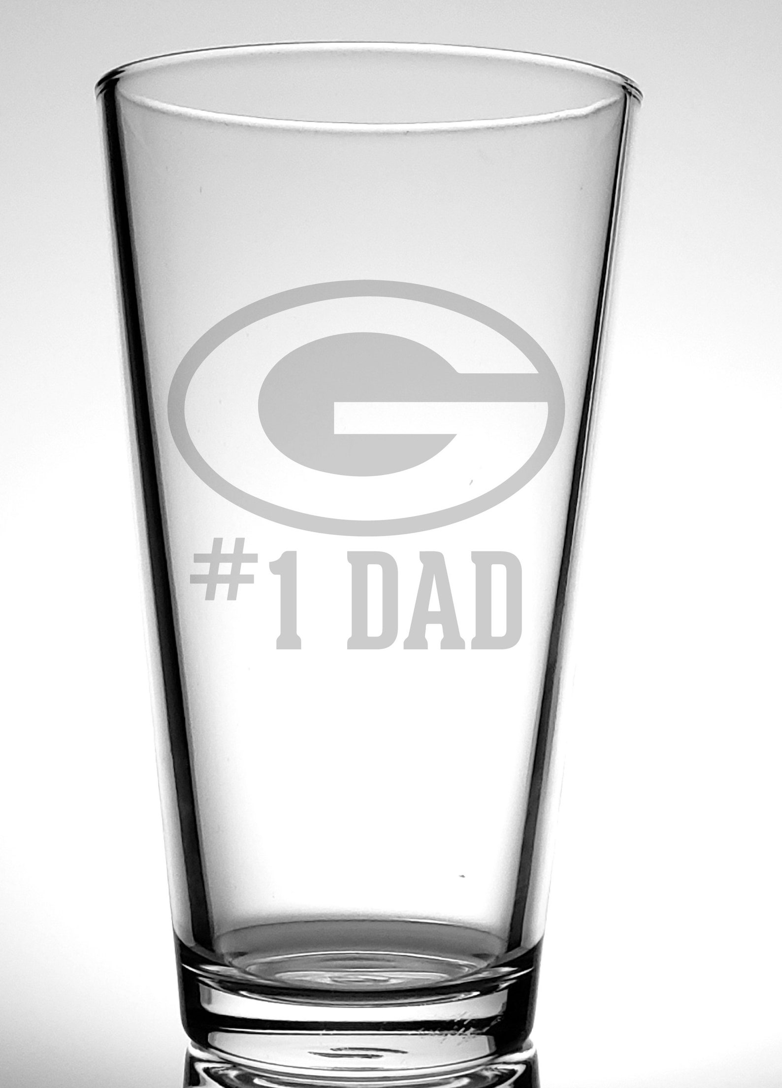 Green Bay Packers Pint Glass-packers Custom Pint-personalized Sports ...
