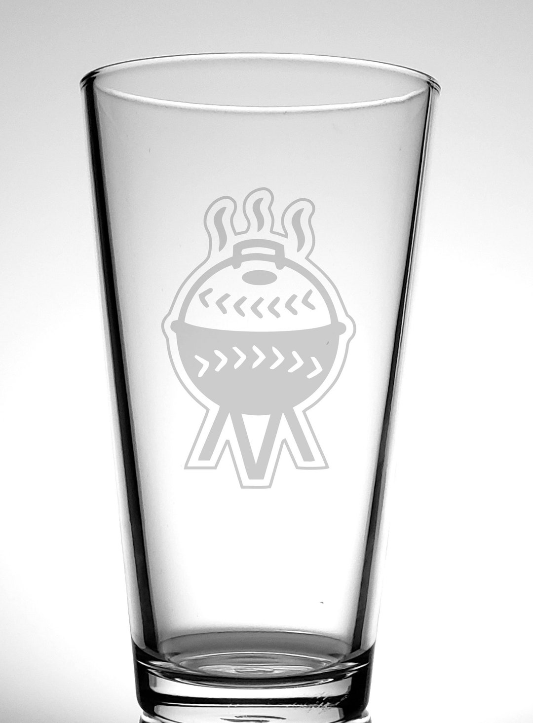 Milwaukee Brewers Pint Glasses-city Connect-tailgating Grill-etched ...