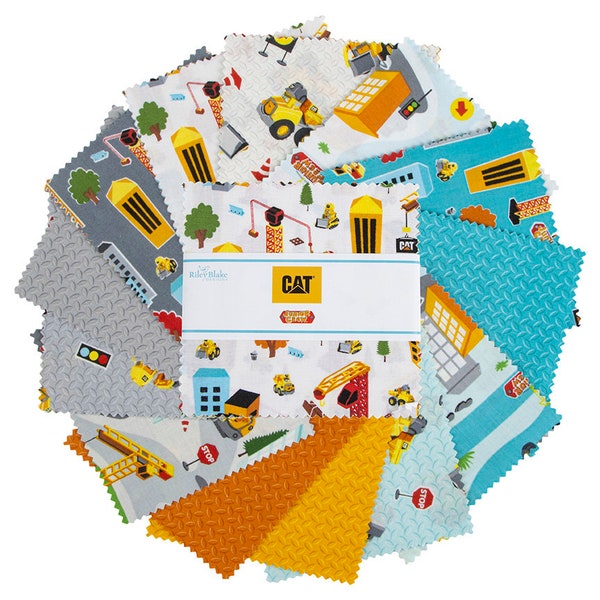 Riley Blake Junior Crew Cat Fabric - Etsy