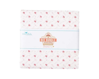 Bee Bundle Colors, Limited Edition, Charm Pack, Vintage Fabric, Lori ...