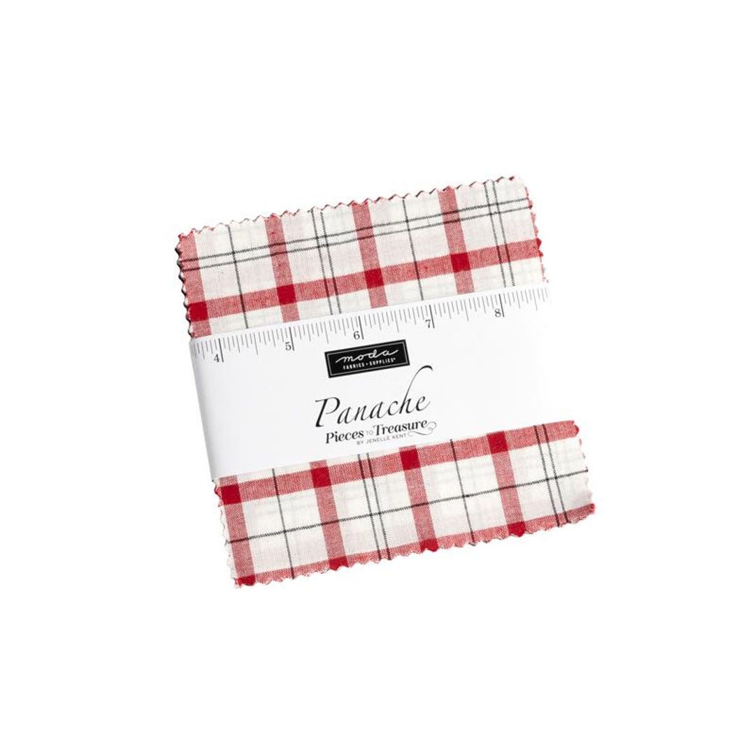 Panache Wovens, Charm Pack, Plaids, Jenelle Kent, Pieces to Treasure ...