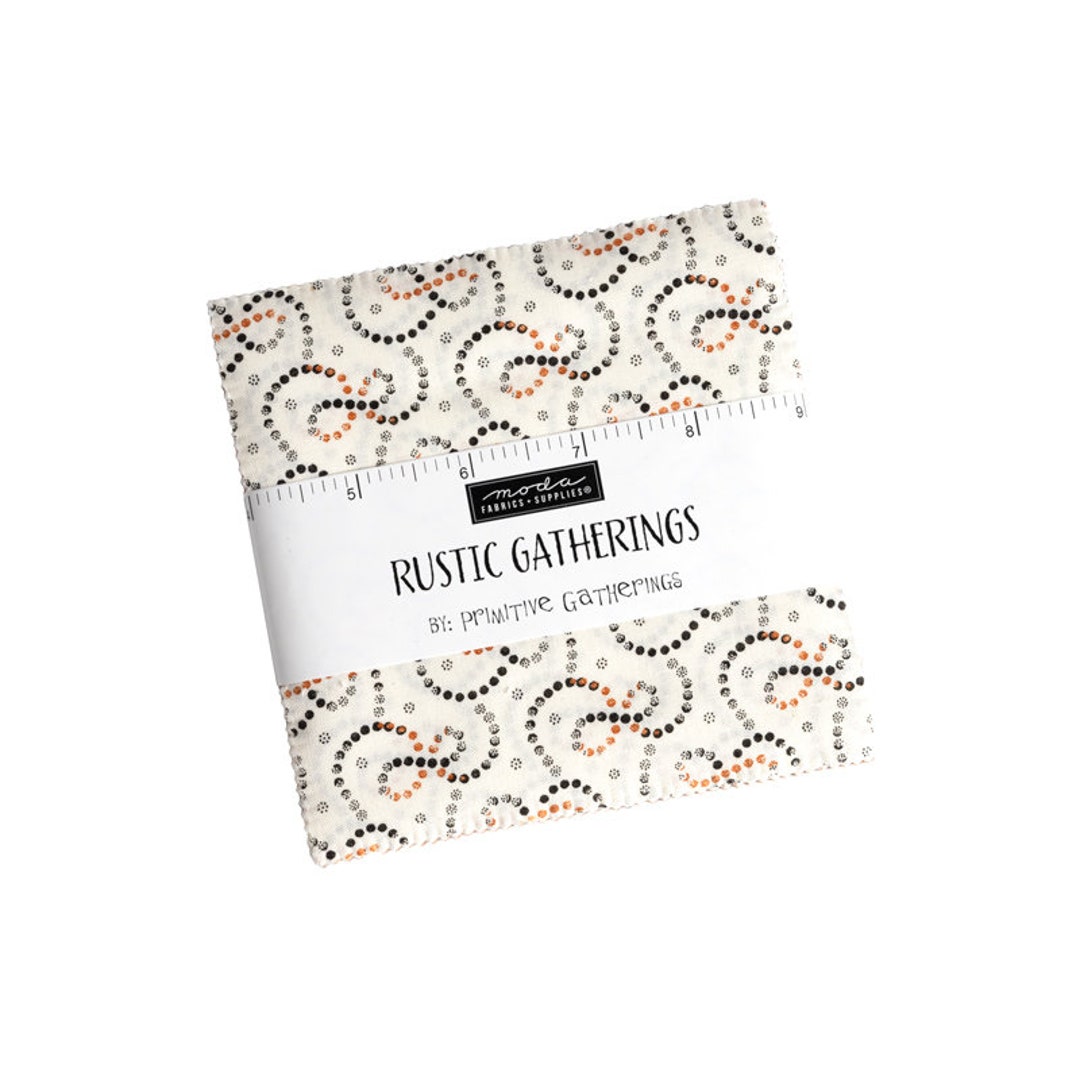 Rustic Gatherings, Charm Pack, Fall Fabric, Primitive Gatherings, Moda ...