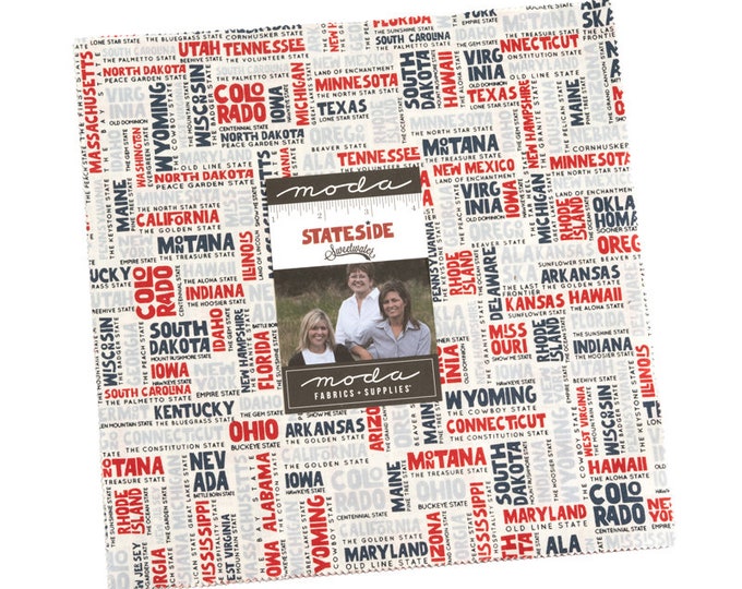 Stateside, Layer Cake, Fourth of July, Patriotic Fabric, Sweetwater ...