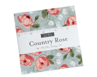 Moda Country Rose Fabric - Etsy