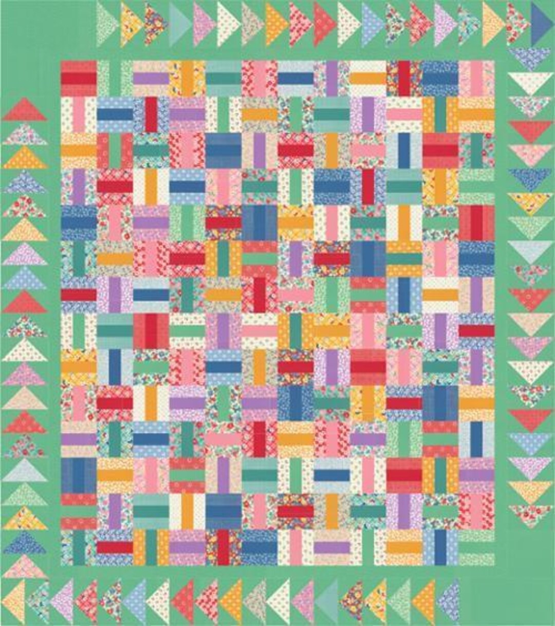30's Playtime, Quilt Kit, 69" X 78", Vintage Fabric, Linzee Kull Mccray ...