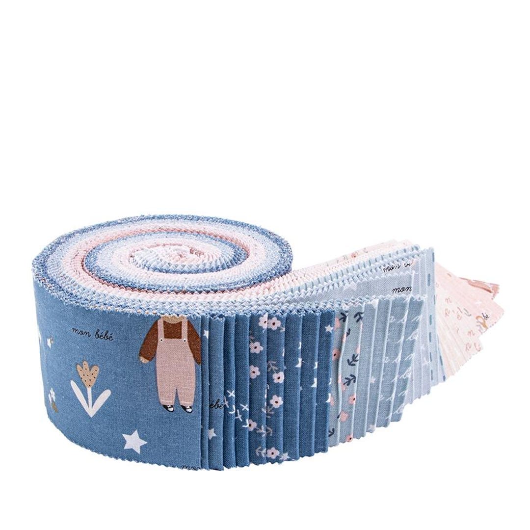 Cozy Bebe, Jelly Roll, Baby Nursery Fabric, Simple Simon & Company ...