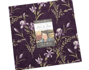 Iris Ivy Fabric - Etsy