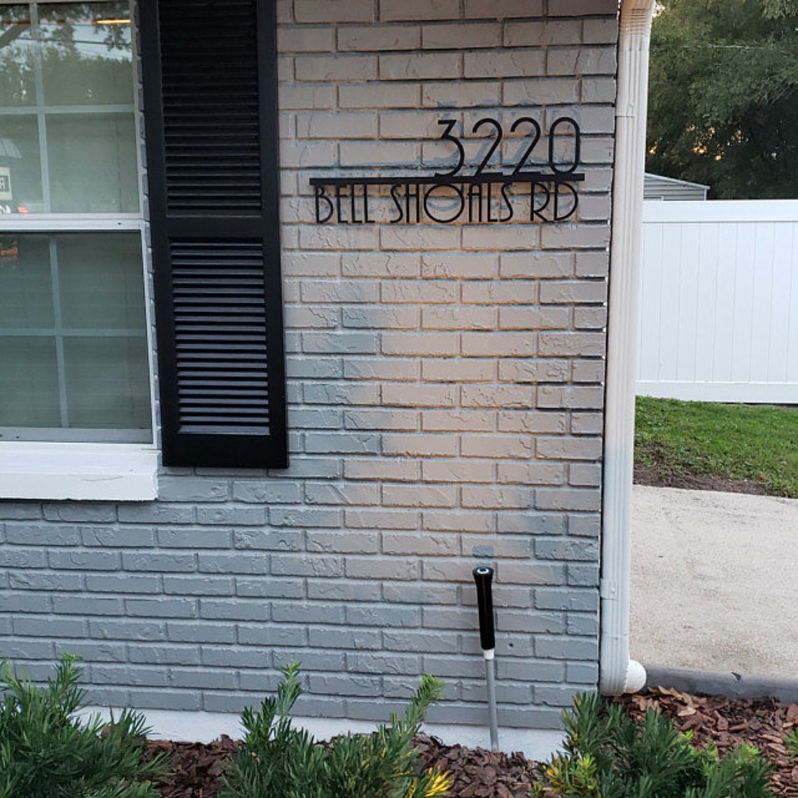 Extra Large House Number Plaque Modern House Numbers Metal - Etsy