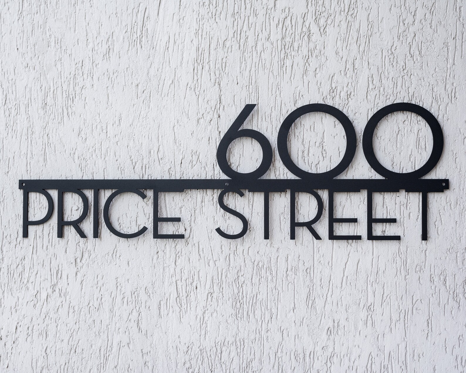 Extra Large House Numbers House Number Plaque Modern House | Etsy