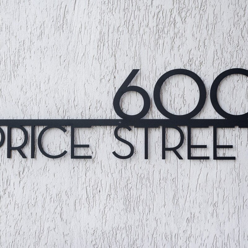 Large House Numbers - Etsy